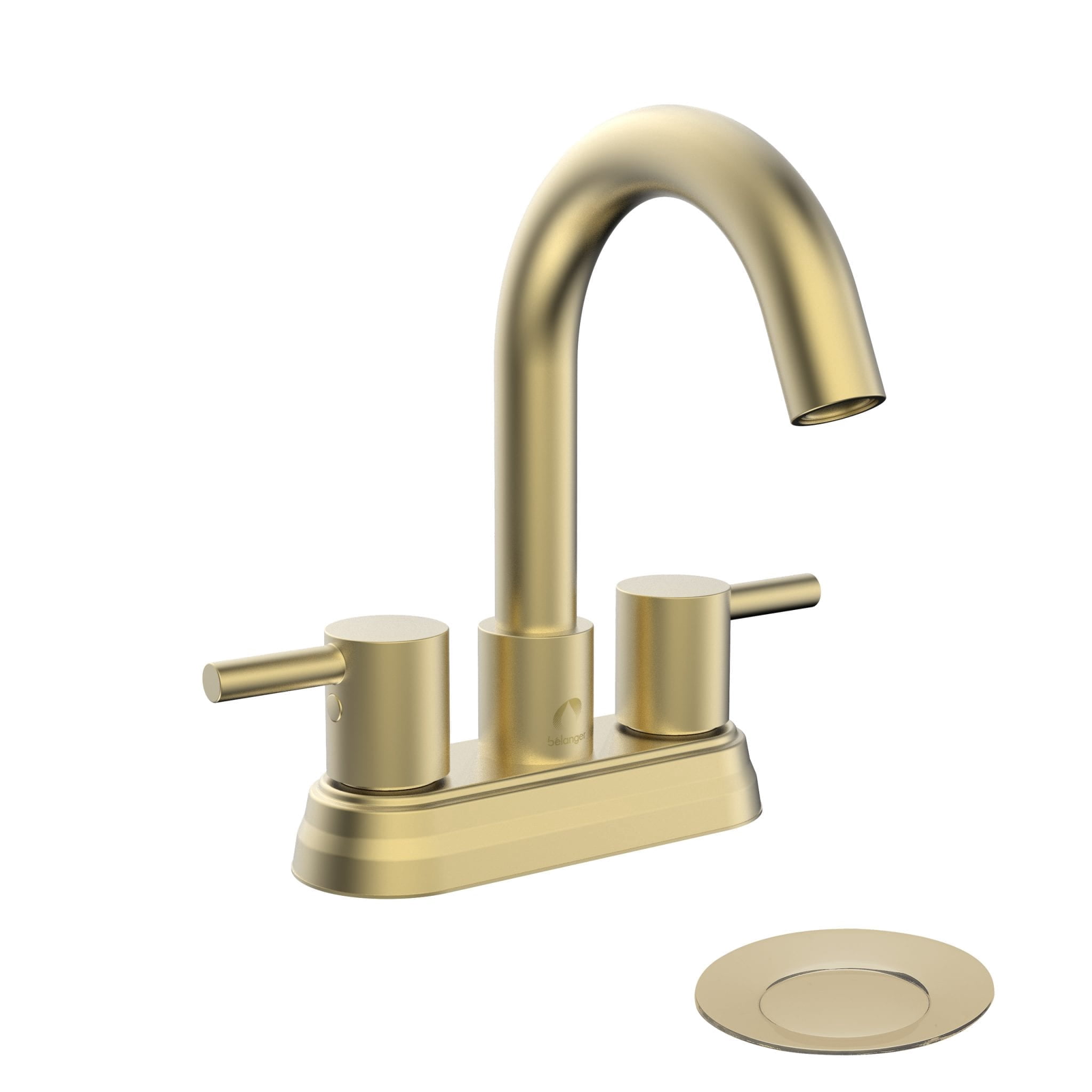 Belanger DEL74CMG Dual Handle Bathroom Faucet with Pop-Up Drain, Matte ...