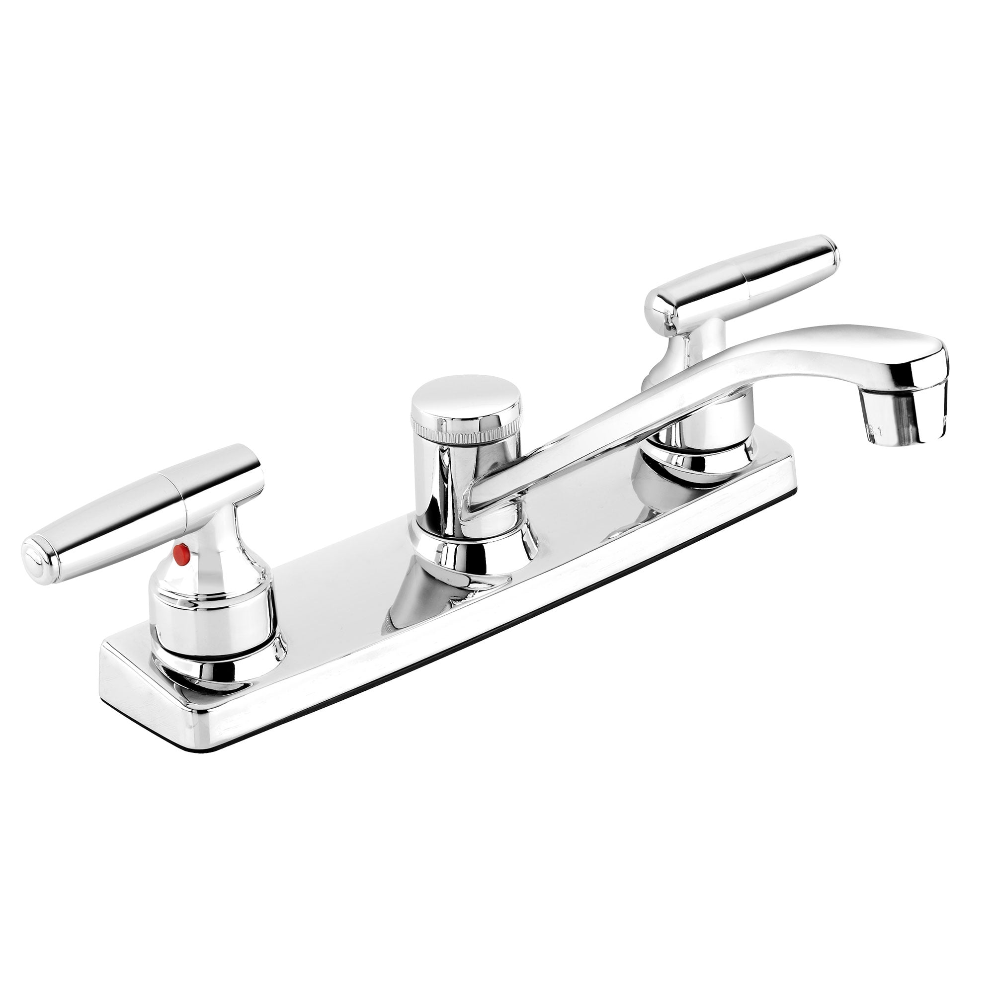 Belanger EBU65WCP Low-Arc Two Handle Kitchen Faucet, Polished Chrome ...