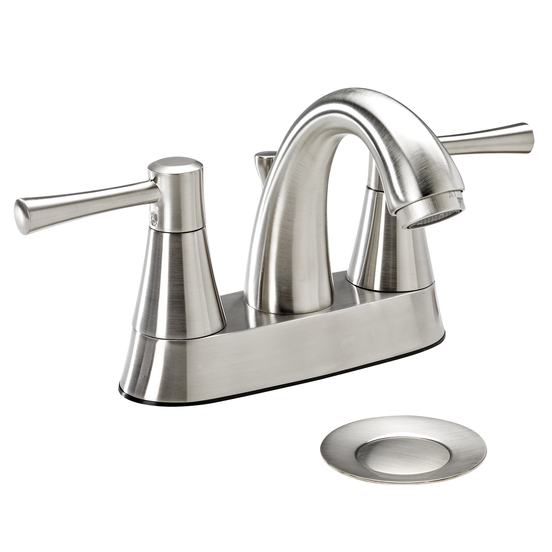Belanger NEO74CBN Two Handle Centerset Bathroom Faucet with Drain ...