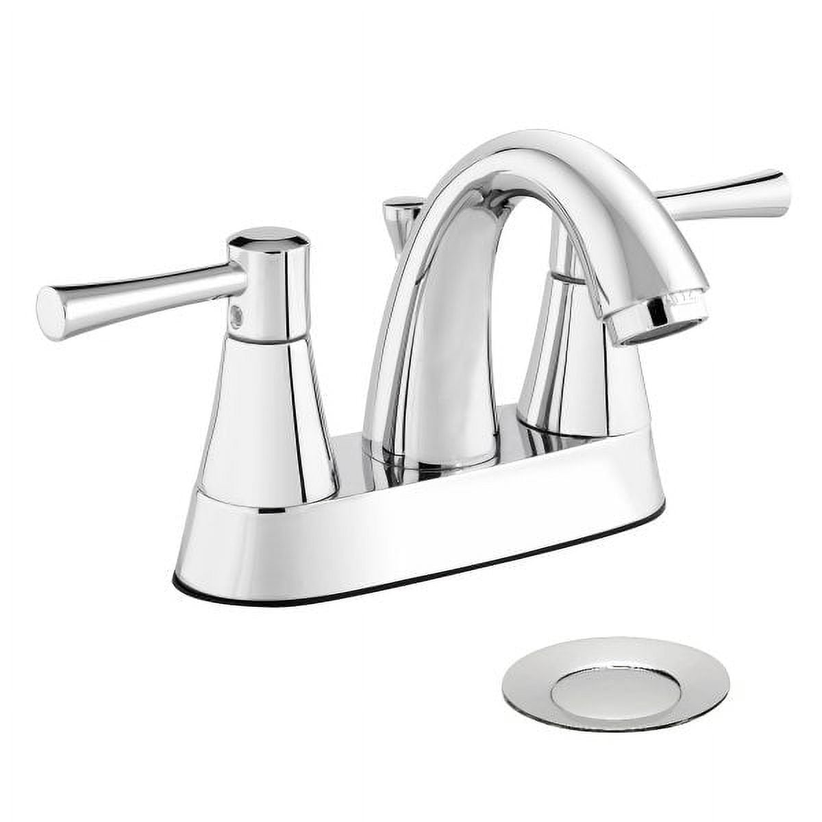 Belanger NEO74CCP Two Handle Centerset Bathroom Faucet with Drain ...