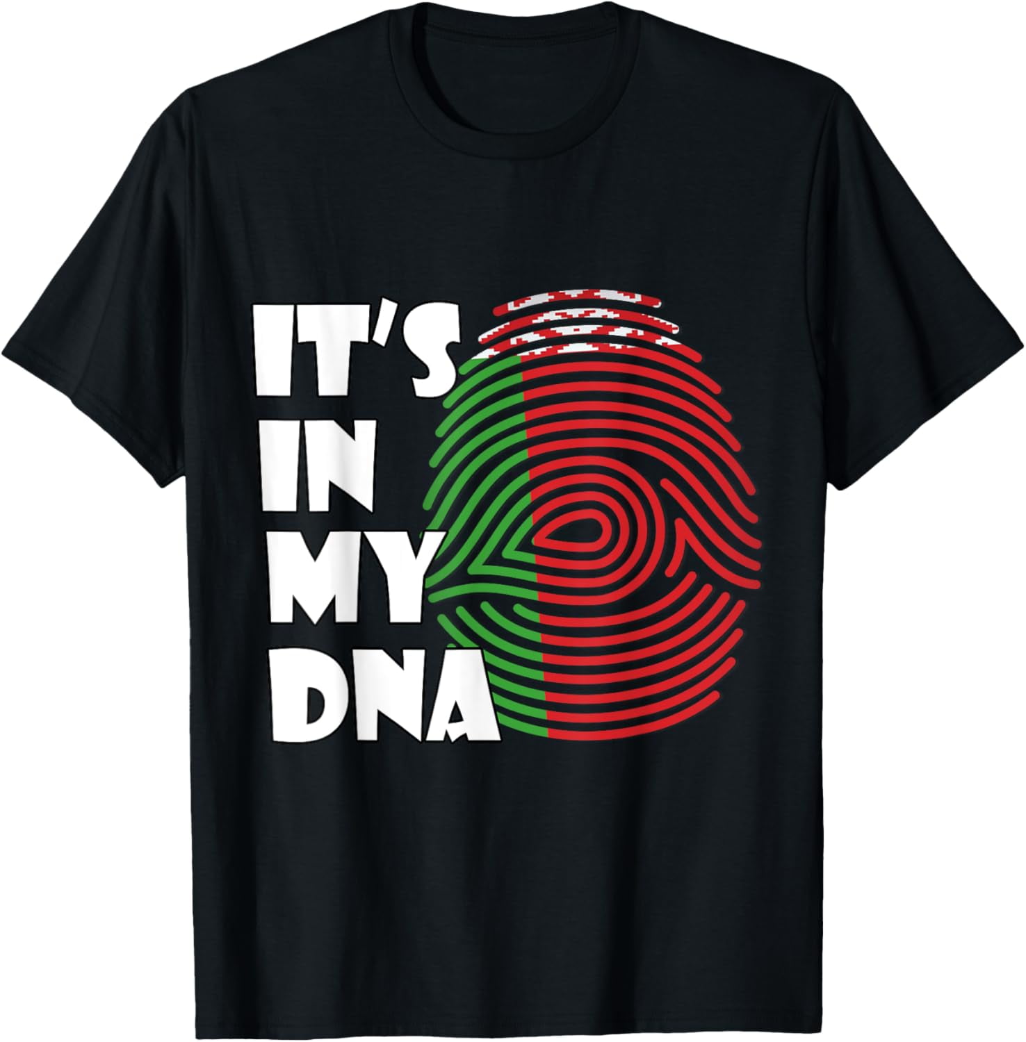 Belarus It's In My DNA Belarusian Flag Roots Belarus Gifts T-Shirt ...