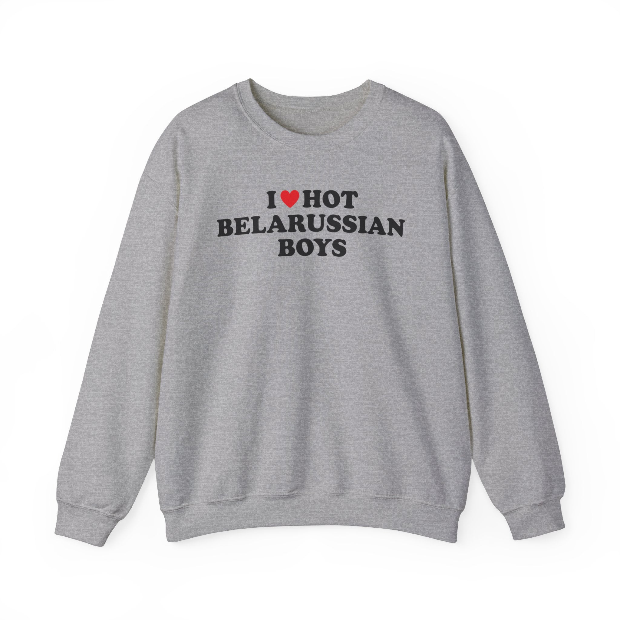 Belarussian Belarus Wife Girlfriend Husband Sweatshirt Gift Crew Neck ...