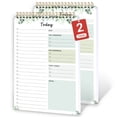 CICPAP Undated Daily To Do List Notepad, Time Management Goal Planner ...
