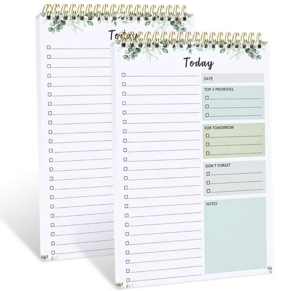 Belatt Undated Daily To Do List Notepad, Time Management Goal Planner ...