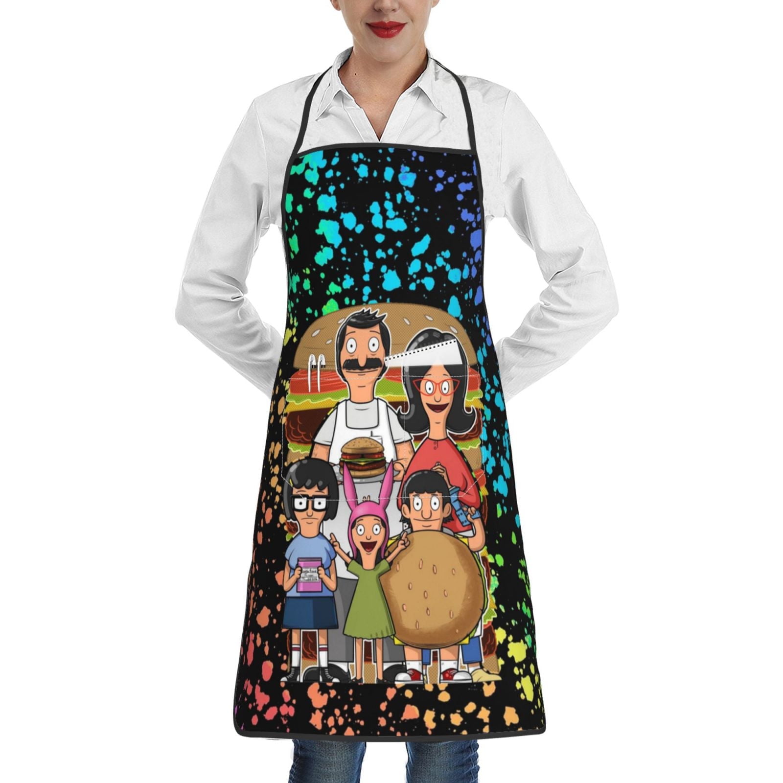 Belcher Bob's Burgers Waterproof Apron Home Decor Kitchen Fashion Apron ...