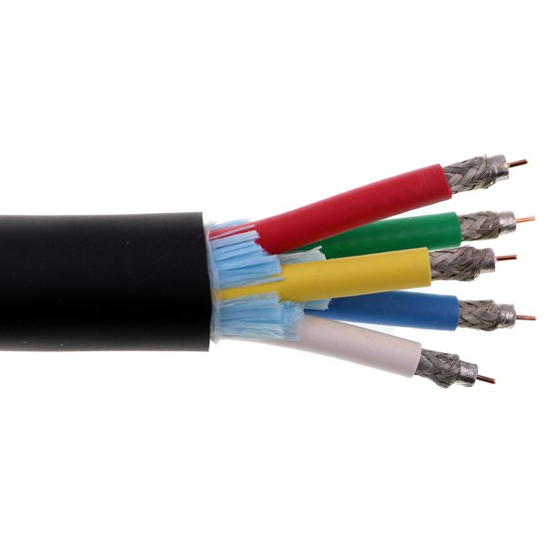 Belden 7712A Digital Coax Snake Cable, RG-6, 5-Coax, 18AWG, PVC Jacket ...