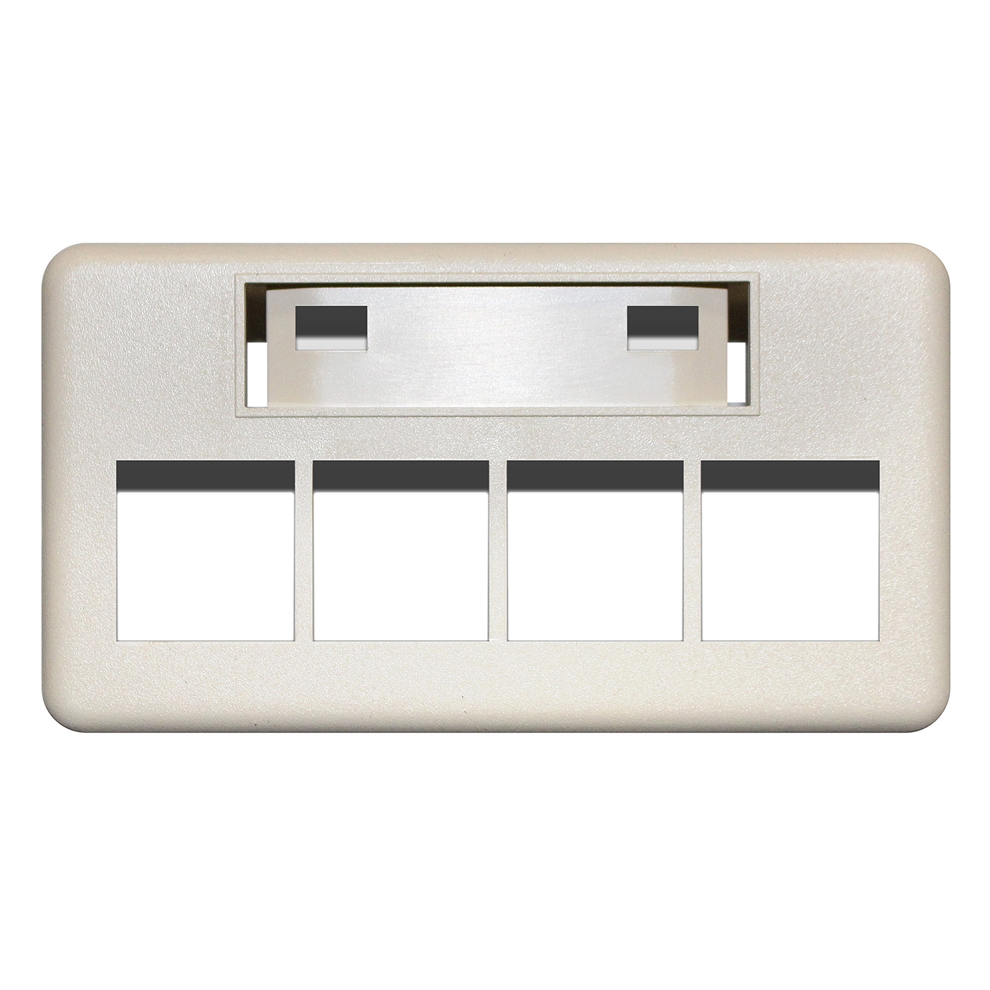 Belden AX100926 MDVO Modular Furniture Adapter, 4 Port, Almond ...