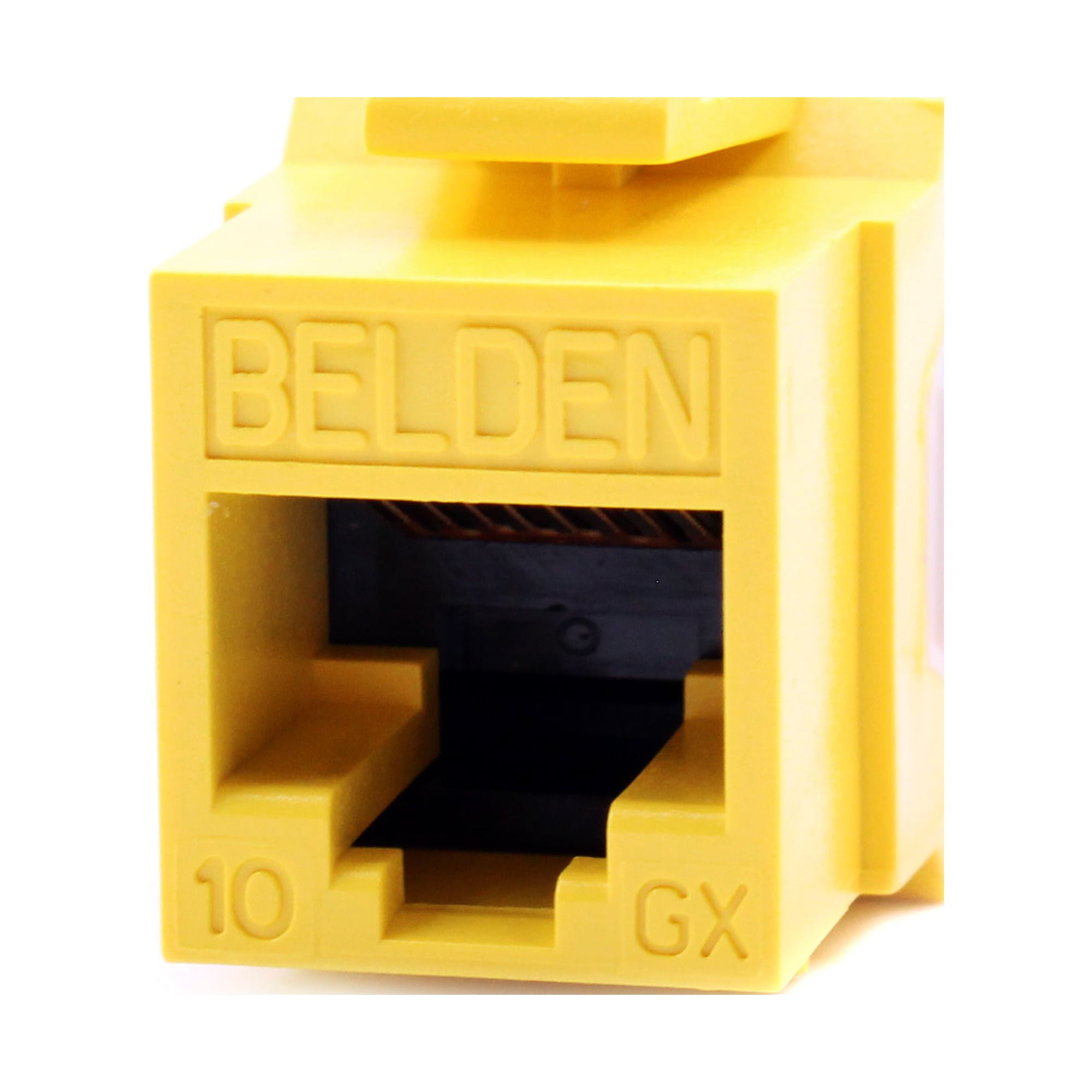 Belden AX104154 10GX Category-6A Ethernet Data Jack, CAT6A, UTP, RJ45 ...