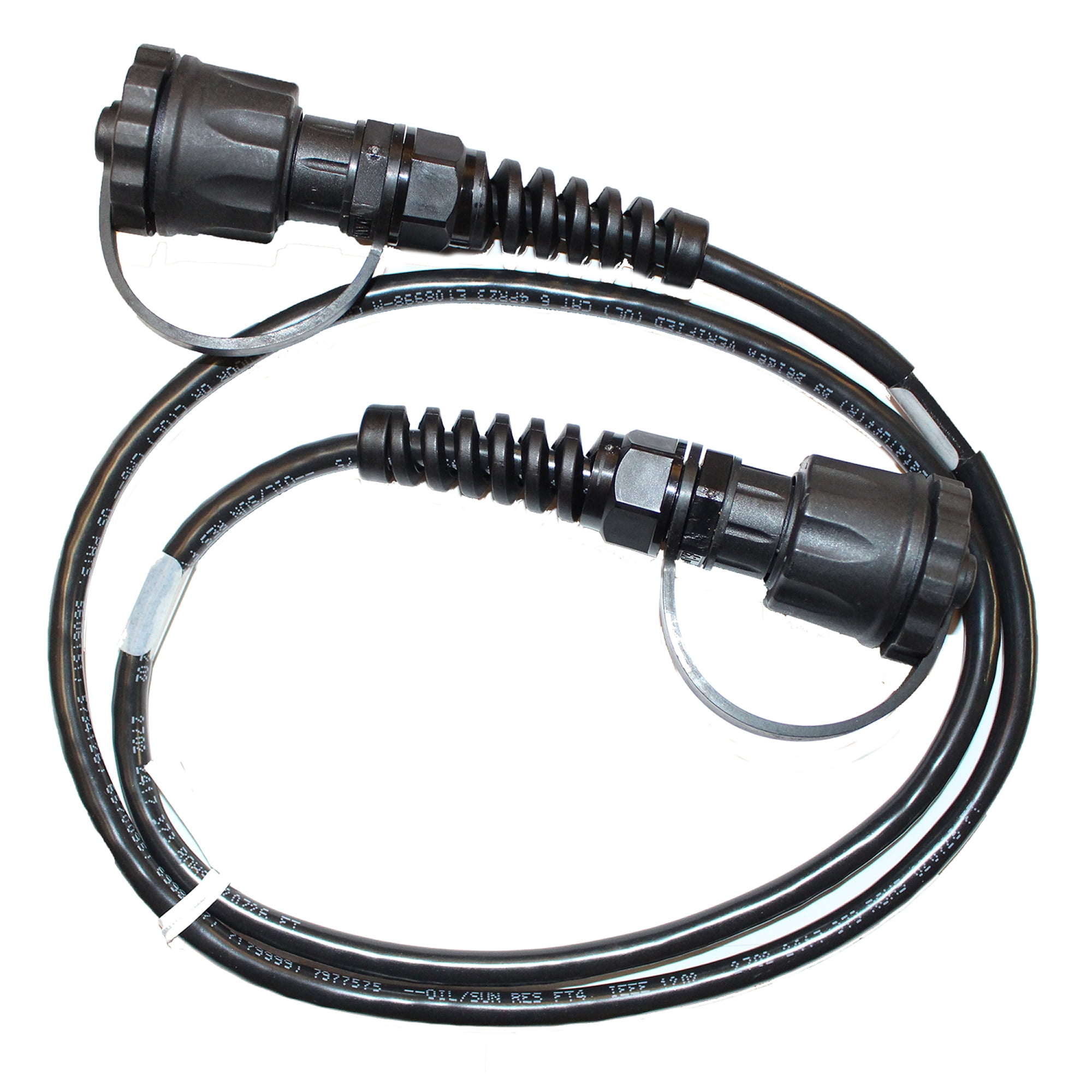 Belden E600001 Datatuff Industrial CAT6 Patch Cable, IP67, Black, Rj45 ...