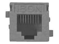 Belden AX101034 Usoc Modular Jack, MDVO Rj45, Almond Finish - Walmart.com