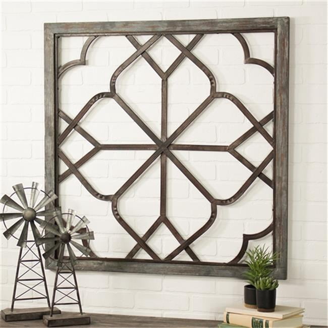 Belden Oversized Distressed White Wall Decor - White - Walmart.com