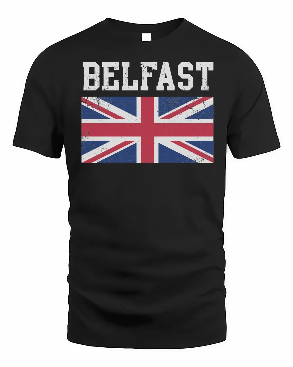 Belfast Flag United Kingdom Flag Union Jack Gift Shirt - Walmart.com