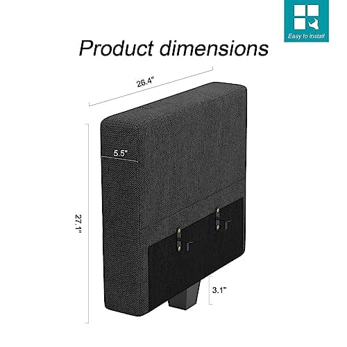 Belffin Backrest Module for Modular Sectional Sofa Couch Foldable Armrest Backrest Side for ...