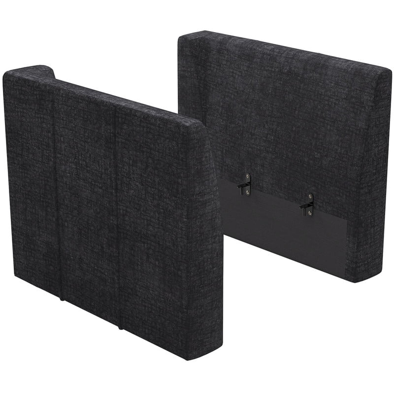Belffin Chenille Modular Sectional Sofa Armrests Couch Side Armrests ...