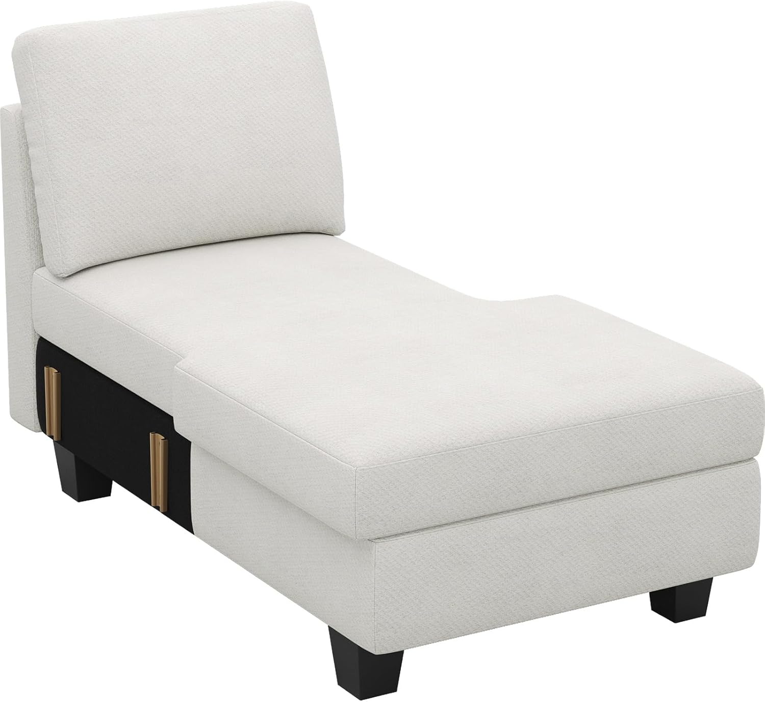 Belffin Fabric Modular Sectional Couch Armrests with Cup Holder ...