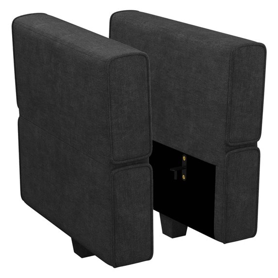 Belffin Terry Modular Convertible Sofa Side Armrests for Modular sofa ...