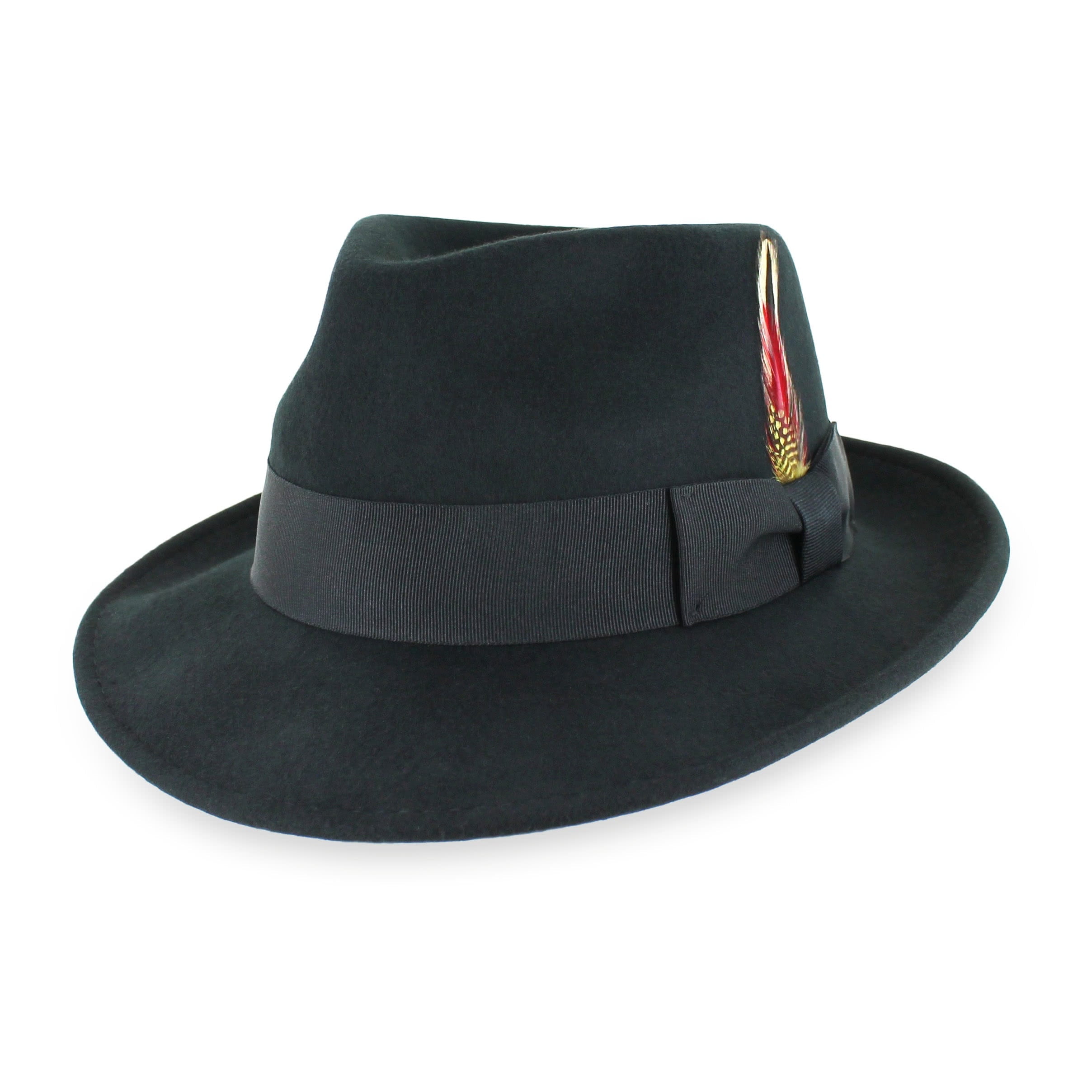 Belfry Gangster 100% Wool Stain Resistant Crushable Dress Fedora in ...