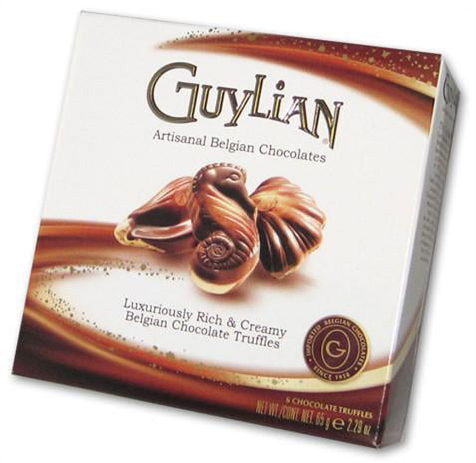 Belgian Chocolate Sea Shells (Guylian) 2.3oz (65g) Small Box - Walmart.com