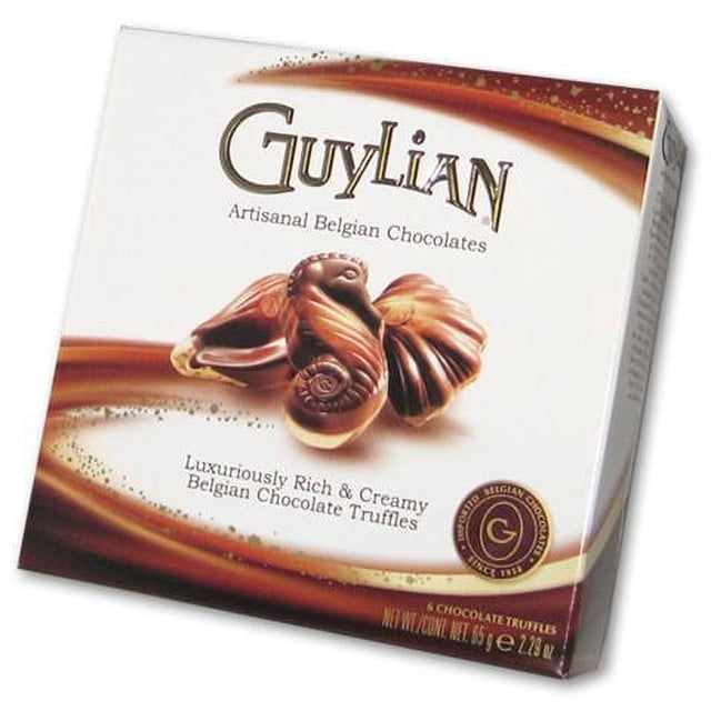 Belgian Chocolate Sea Shells (Guylian) 2.3oz (65g) Small Box - Walmart.com