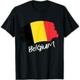 Belgian Flag Belgium T-Shirt - Walmart.com