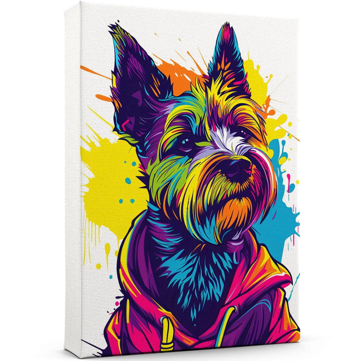 Belgian Laekenois Dog Wall Art Cute Animal Decor for Kid's Bedroom ...