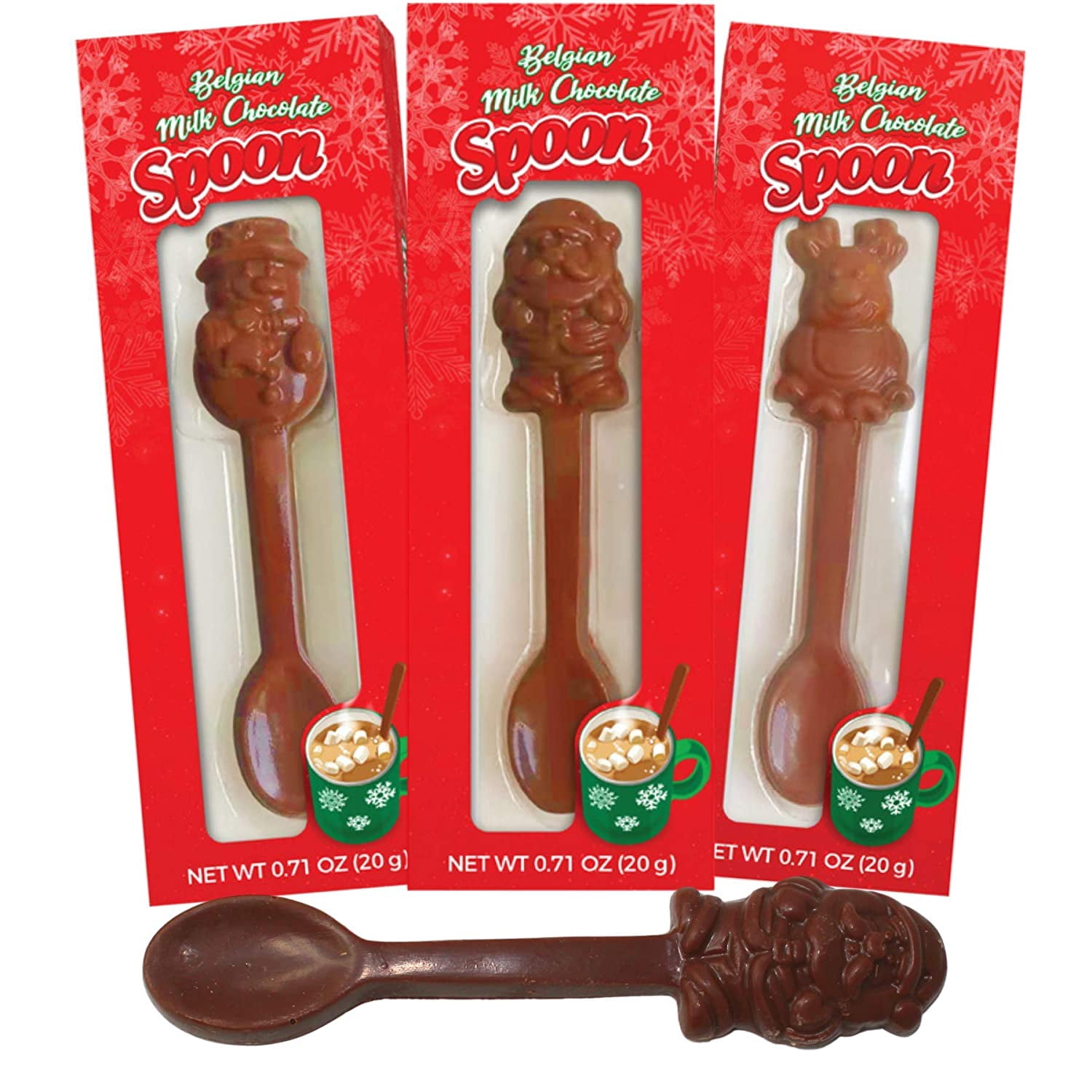 Belgian Milk Chocolate Spoon - Walmart.com