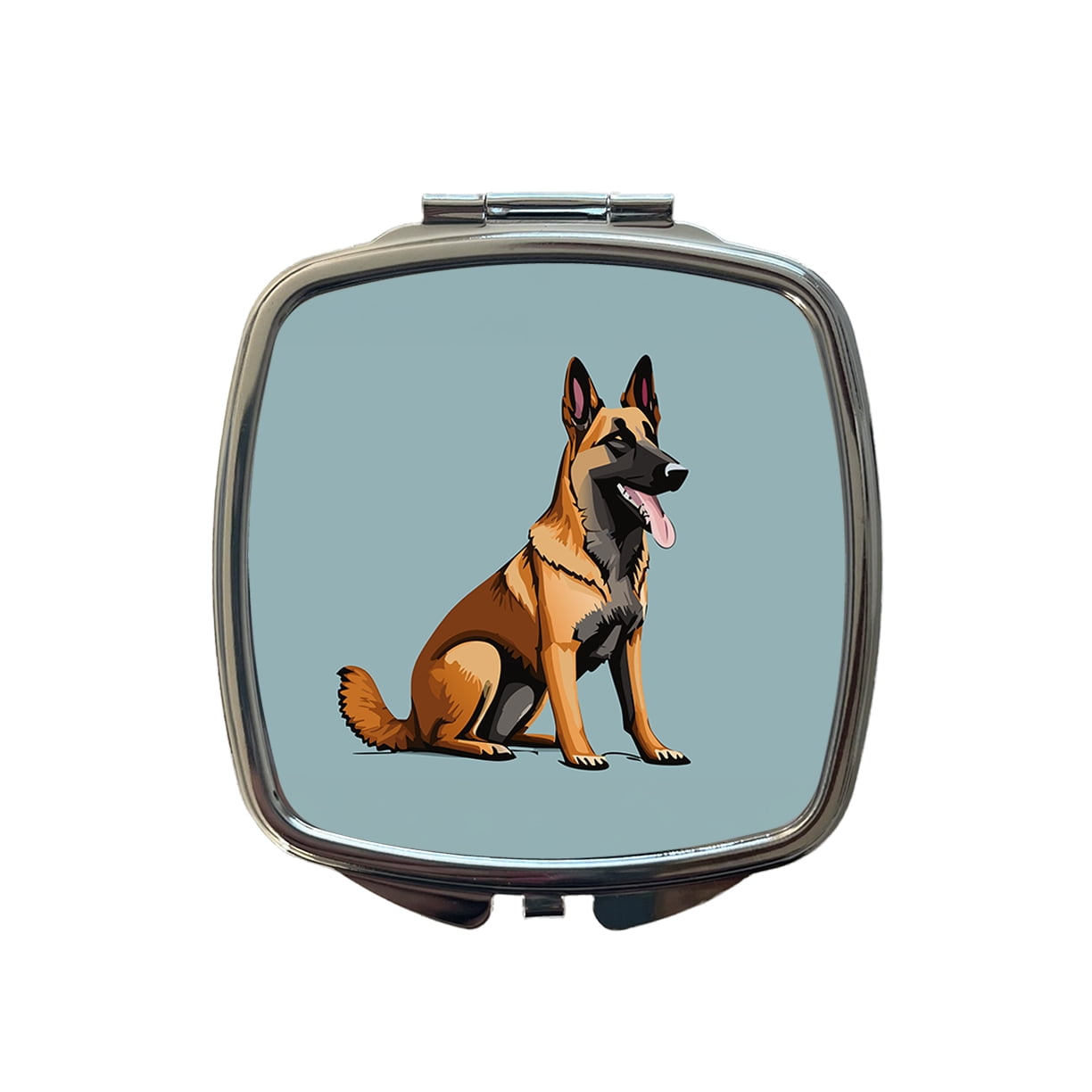 Belgian Shepherd Dog Sitting Travel Makeup Handbag Purse Small Pocket ...