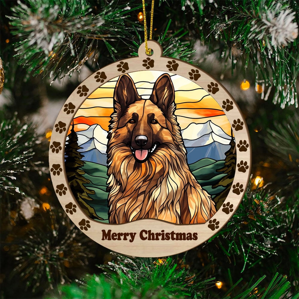 Belgian Tervuren Christmas Decorations, Belgian Tervuren Dog Christmas ...