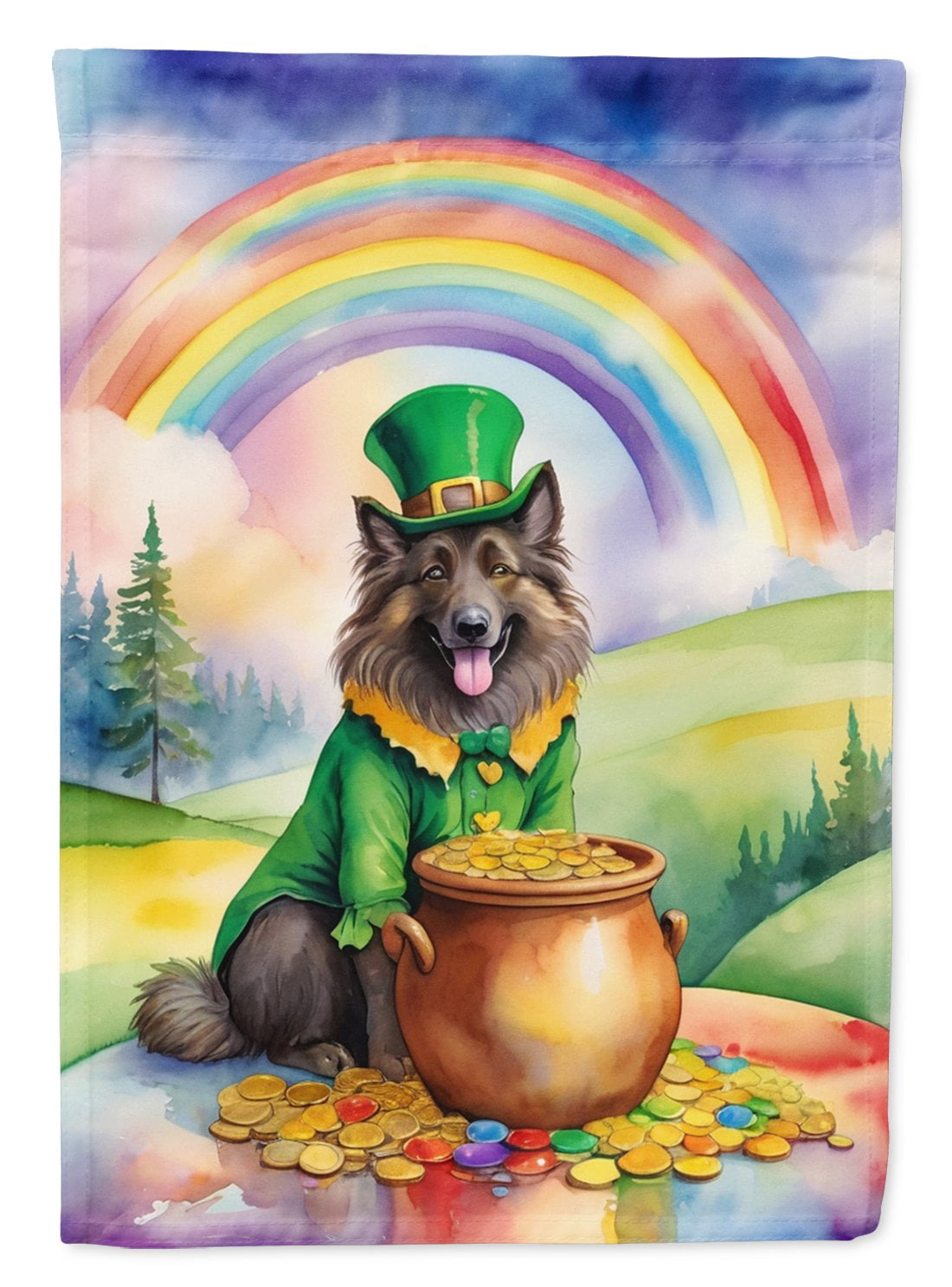 Belgian Tervuren St Patrick's Day House Flag 28 in x 40 in - Walmart.com