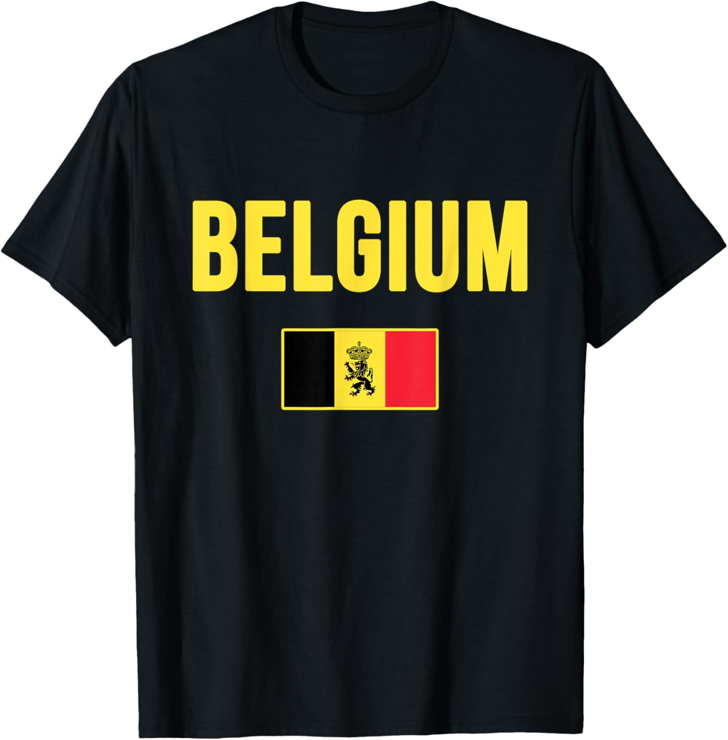 Belgium Belgian Flag Souvenir Belgie T-Shirt men and women can wear ...