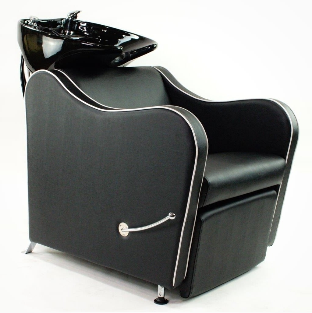Belgrade Shampoo Backwash Unit w/ Shampoo Bowl, Sink & Faucet for ...