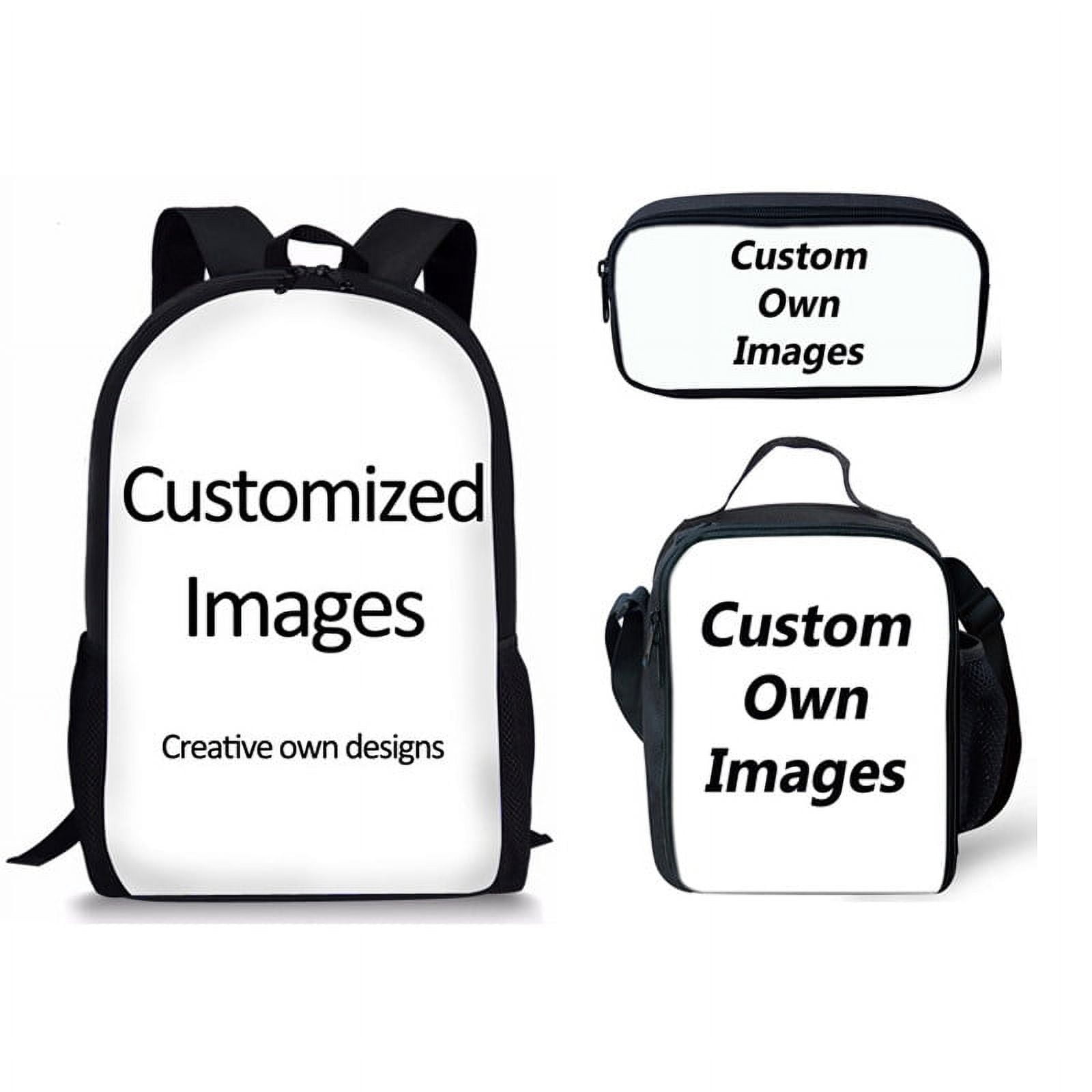 Belidome Bus Design 3Pcs Bags Set for Teen bags Backpack for Student ...