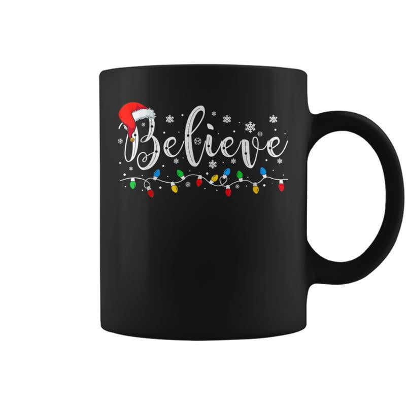 Believe Christmas Santa Claus Family Reunion Xmas Coffee Mugs - Walmart.com