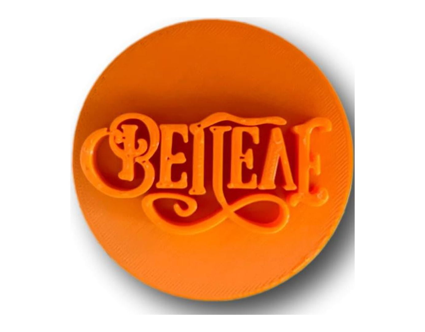 Believe Embosser/Stamp Cake Cookie Embosser, Icing Stamp - Walmart.com