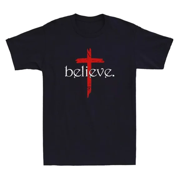 Believe In Cross Jesus Christ Christian Sayings Bible Faith H55916 ...