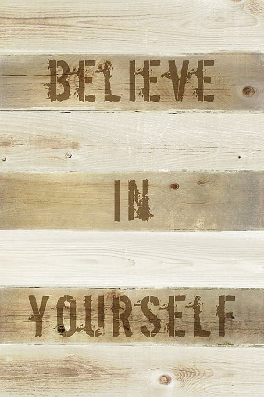 Believe In Yourself, motivational poster - Walmart.com