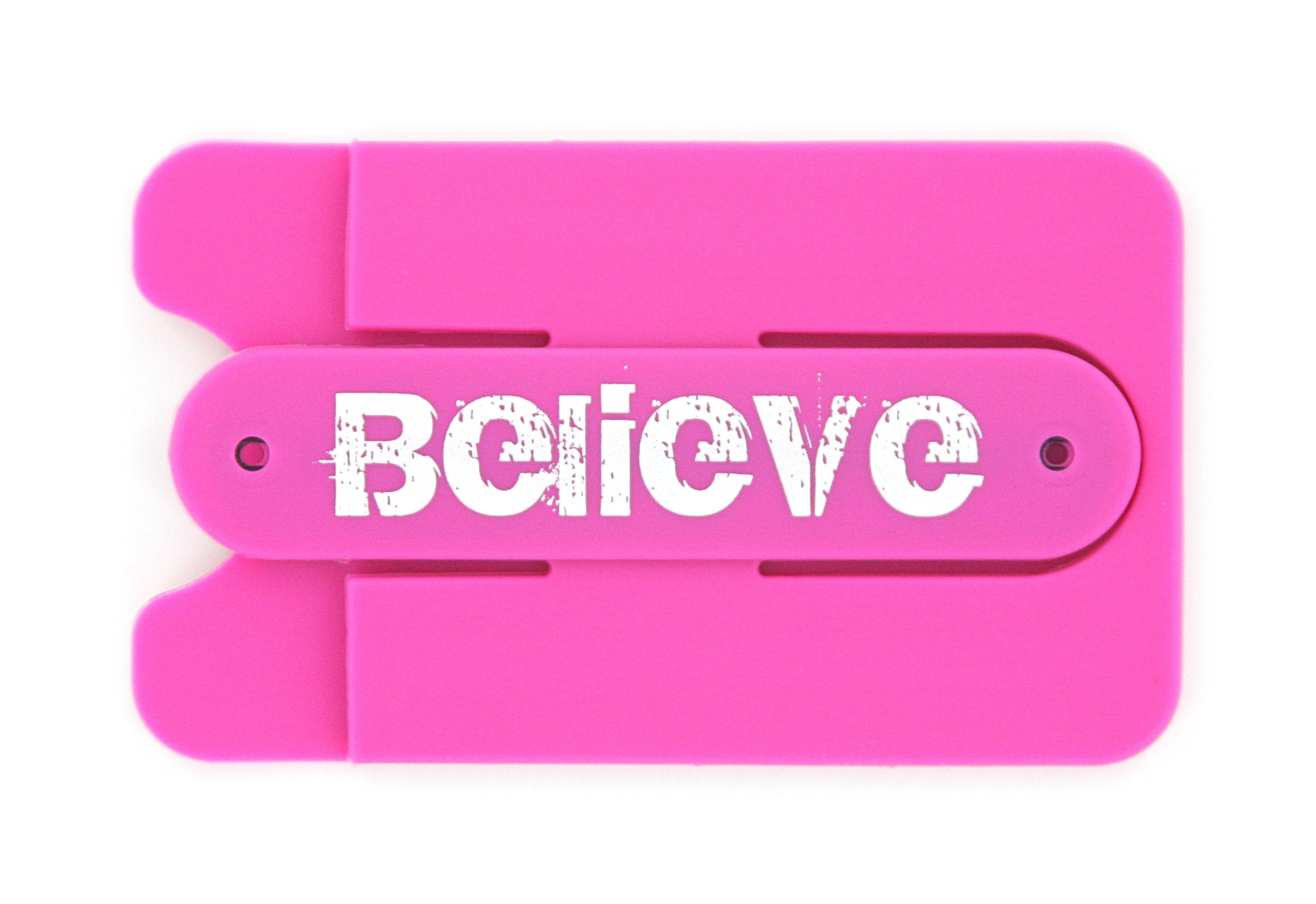 Believe - Smart Wallet w/Phone Stand - Pink - Walmart.com