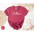 Believe Tee Cancer Ribbon Shirt Cancer Awareness Month Cancer Fighter ...