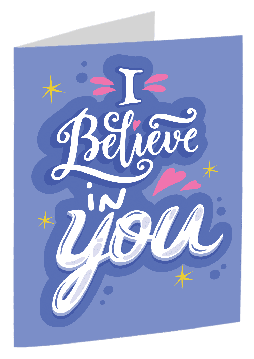 Believe in You Greeting Card – Inspirational Design – Perfect for ...