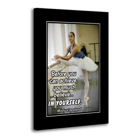 Believe in Yourself Motivational Wall Art Picture Painting Poster ...