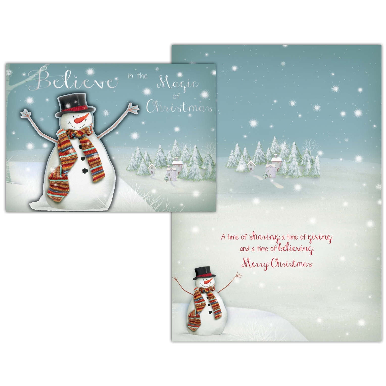 Believe in the Magic - Boxed Christmas Cards -15 Cards - Walmart.com