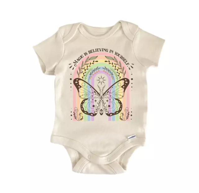 Believing In Yourself Magic Mystical Baby Boy Girl Clothes Bodysuit ...