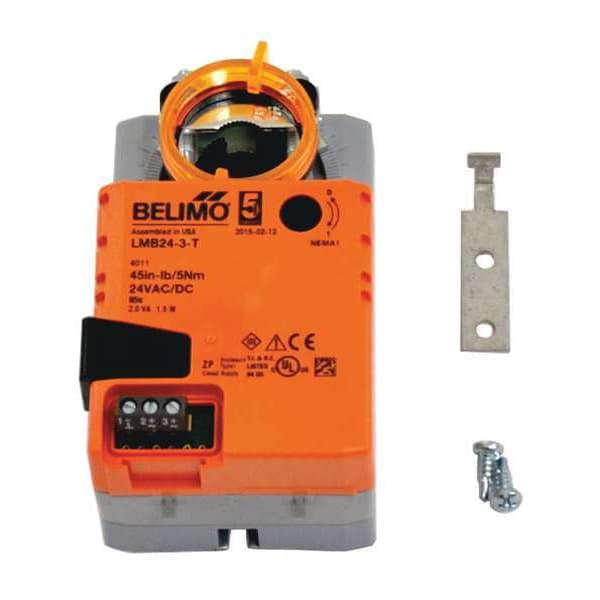 Belimo Actuator, Damper, 45 in-lb, 24V AC/DC LMB24-3-T - Walmart.com