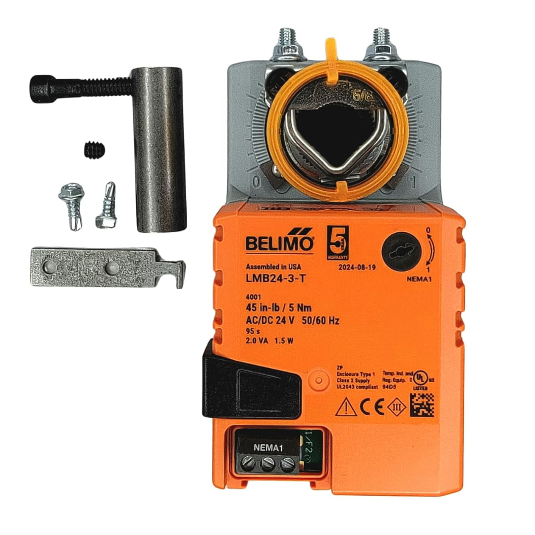 Belimo LMB24-3-T 3 wire motor (BH Kit 1) Retrofit Kit to Replace ...