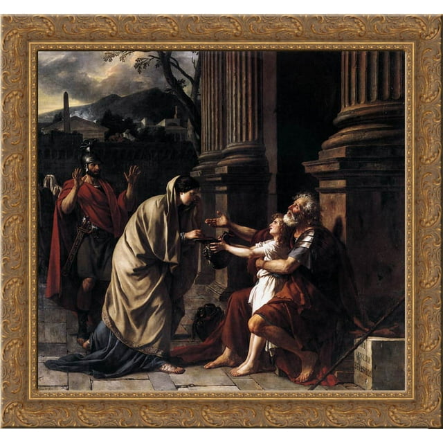 Belisarius Begging for Alms 24x20 Gold Ornate Wood Framed Canvas Art by ... Belisarius Begging for Alms 24x20 Gold Ornate Wood Framed Canvas Art by ...