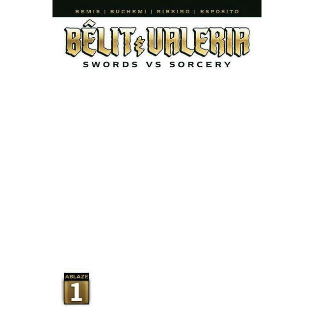 Belit And Valeria: Swords vs Sorcery #1E VF ; Ablaze Comic Book ...