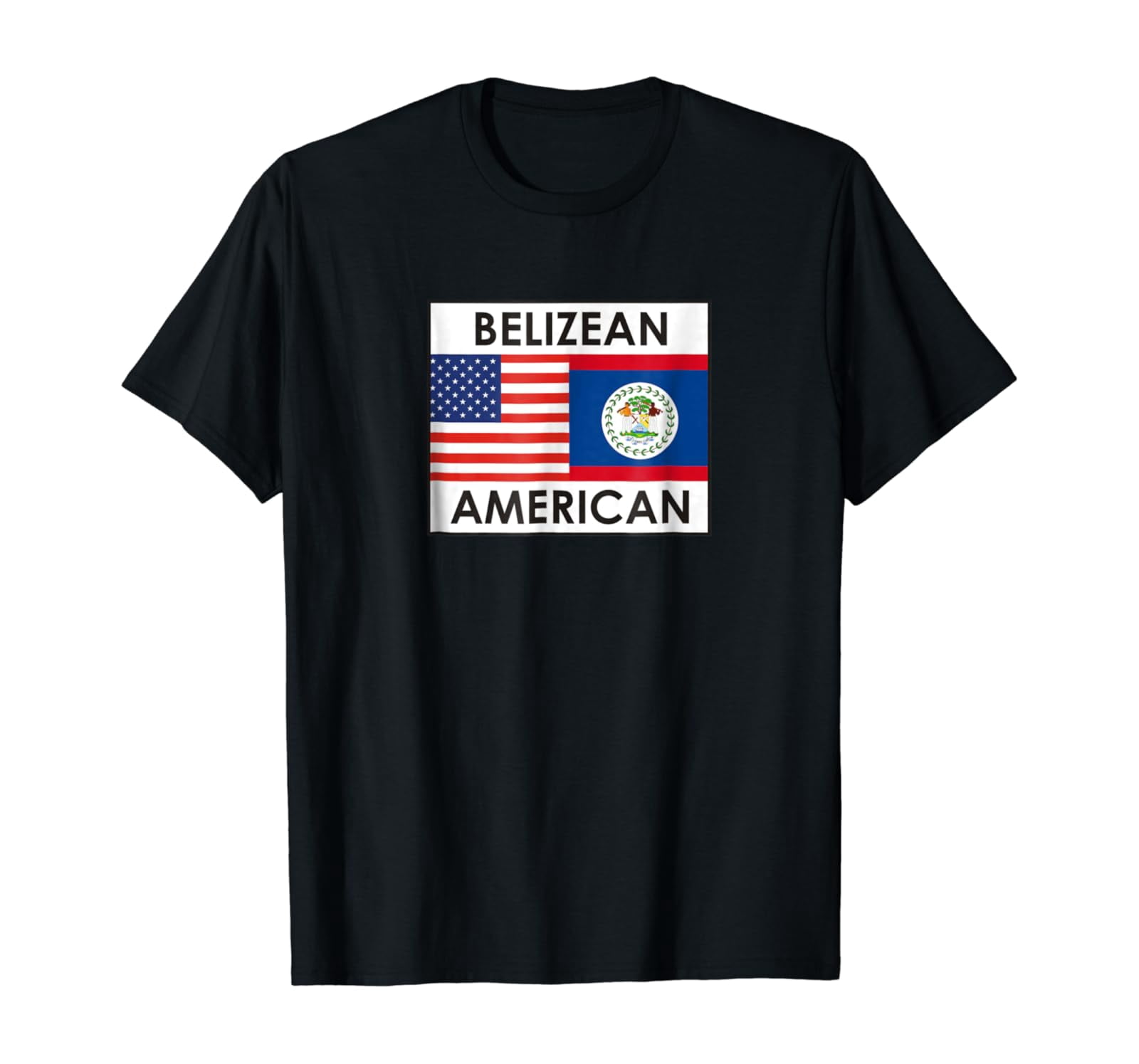 Belize America Flags Special T Shirt For Belizean Americans All Size S ...