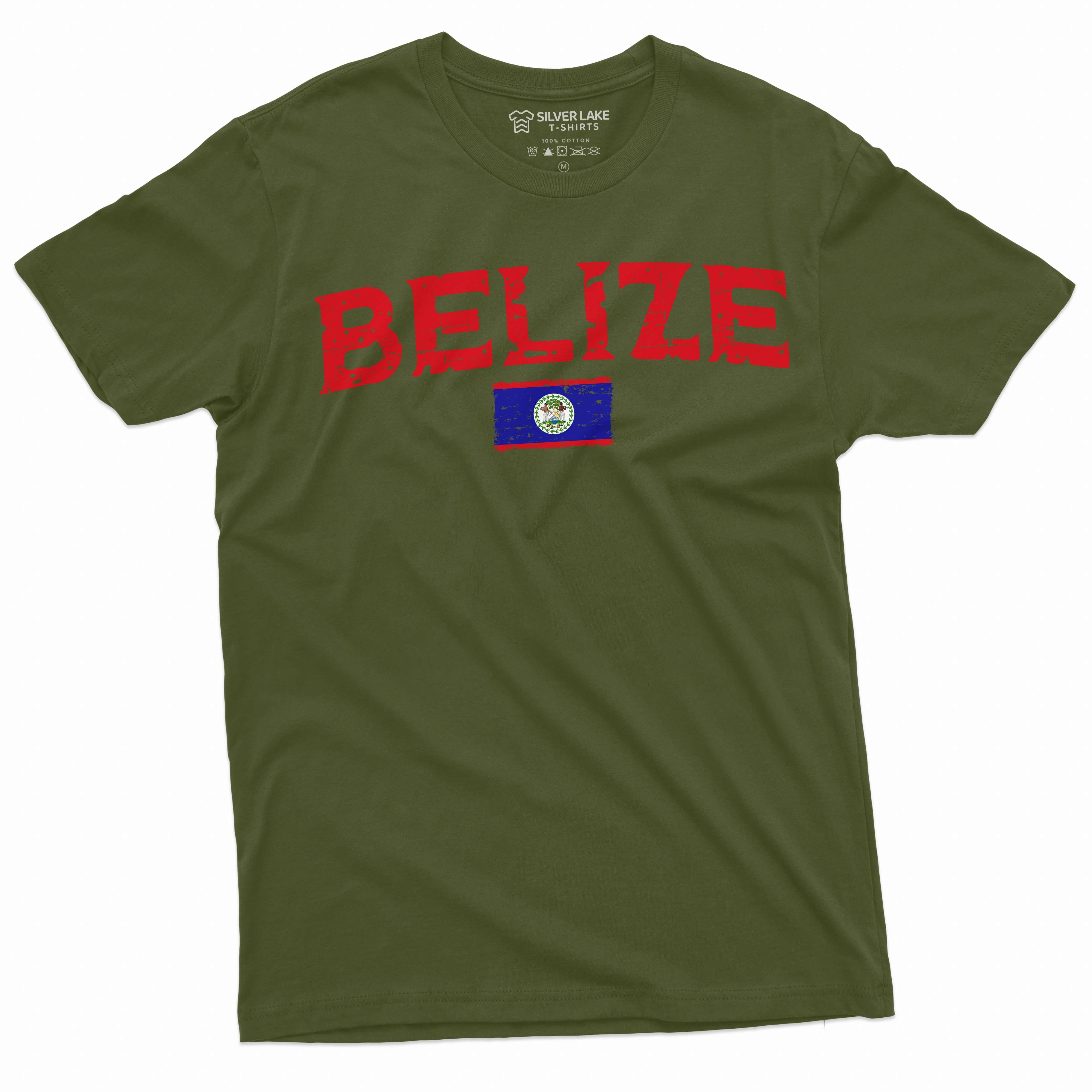 Belize Flag Shirt Belize Patriotic Gifts Belize National Country Flag ...