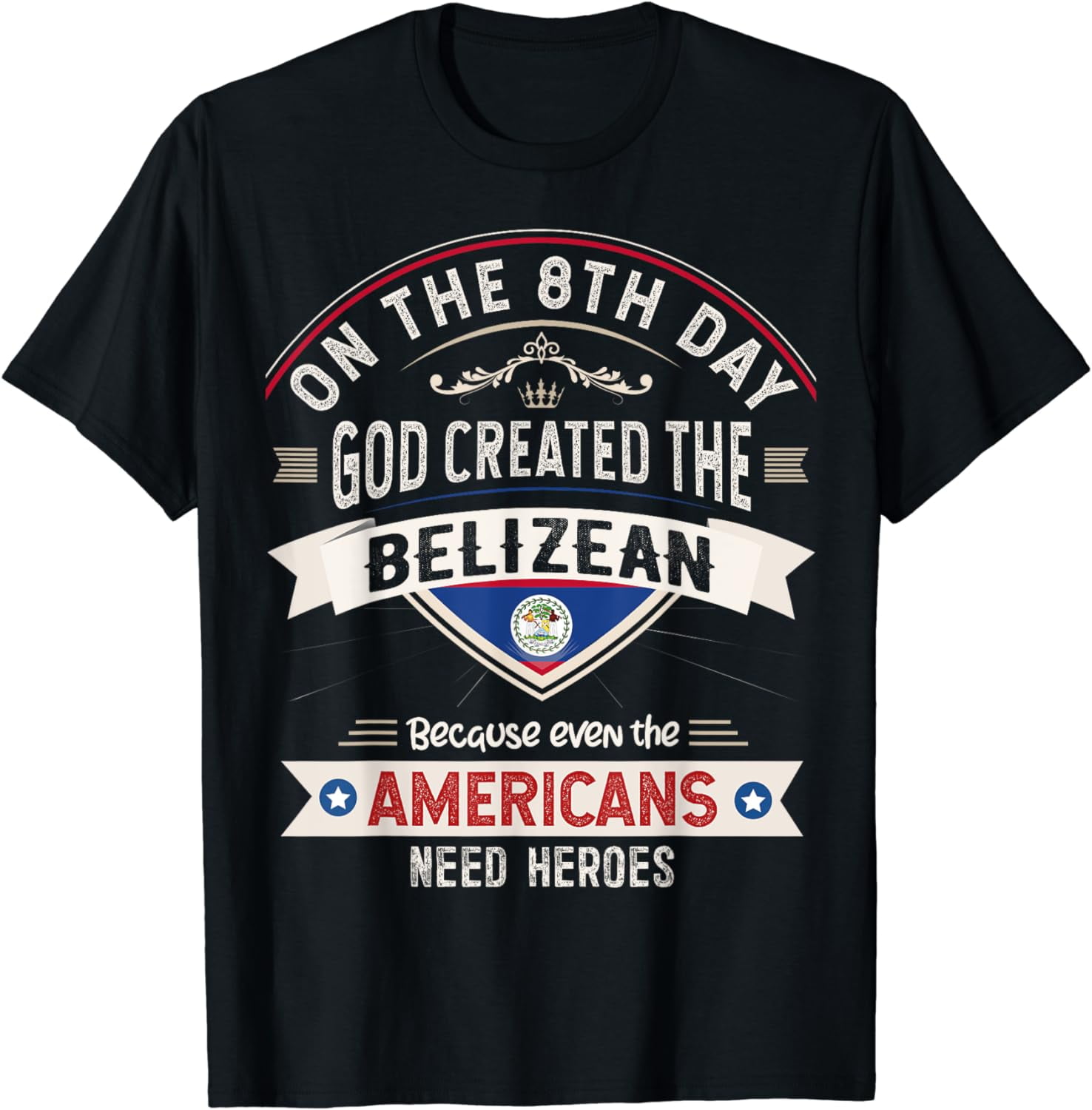 Belize Flag Souvenirs for Belizeans Men & Women T-Shirt - Walmart.com