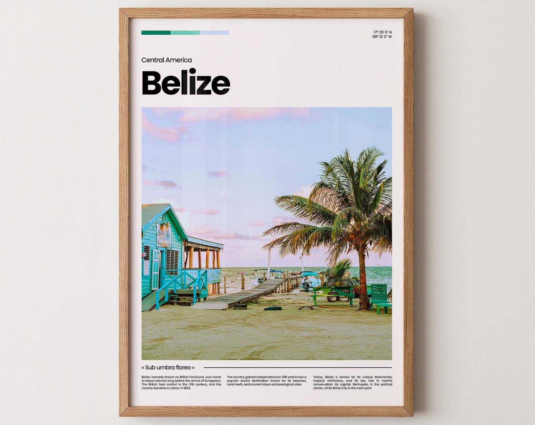 Belize Poster, Belize Print, Belize Photo, Belize Art, Central America ...